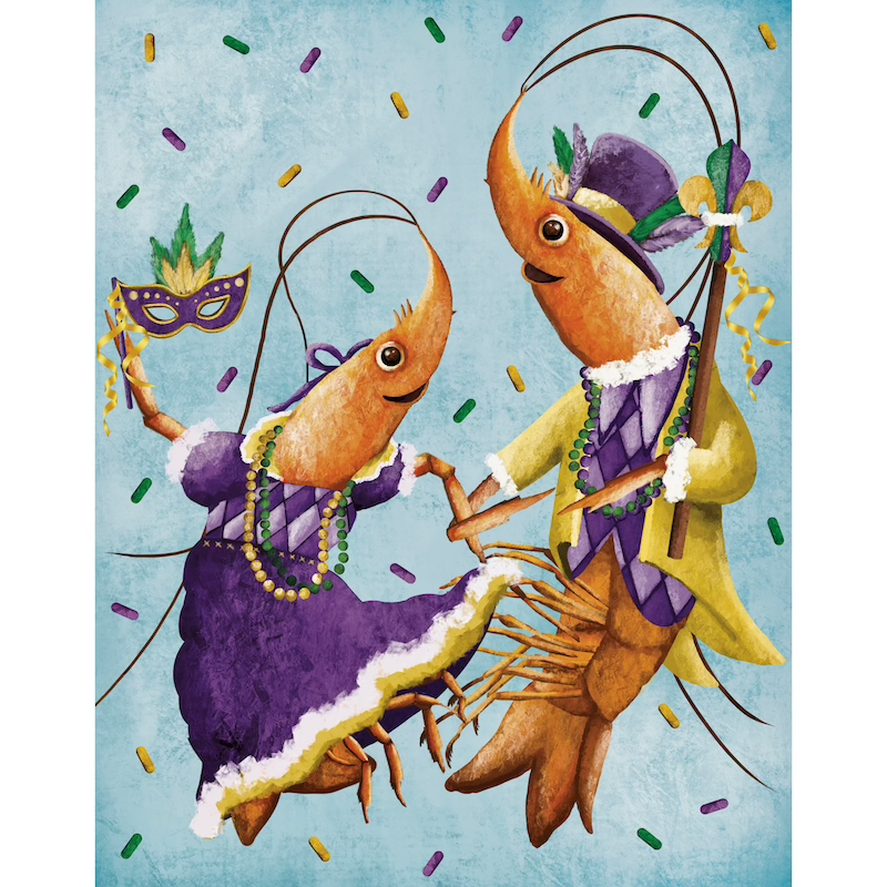 Shrimp Fais Do-Do - Murals by Kassie