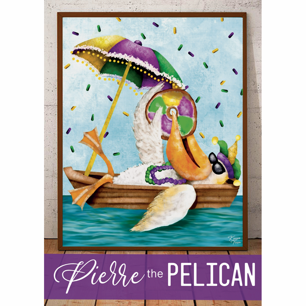 Pierre the Pelican - Murals by Kassie