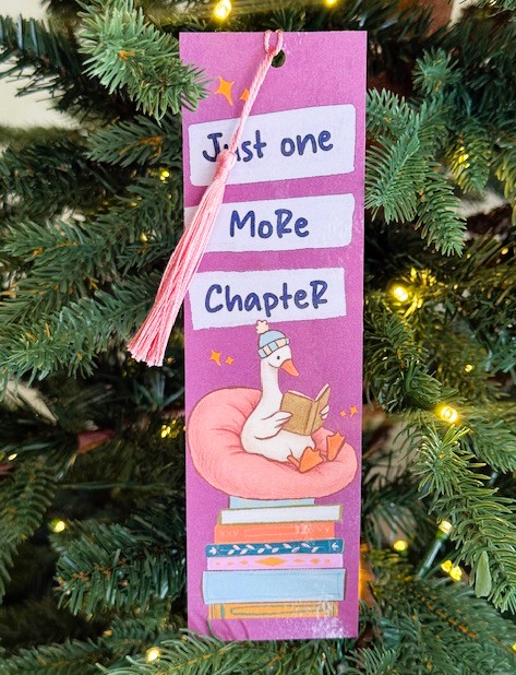 Just One More Chapter Bookmark - Murals by Kassie